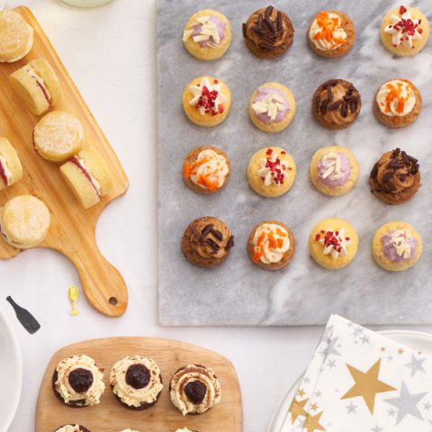 Mini Victoria Sponges | Premium Mini Cakes | Sweet Canapés