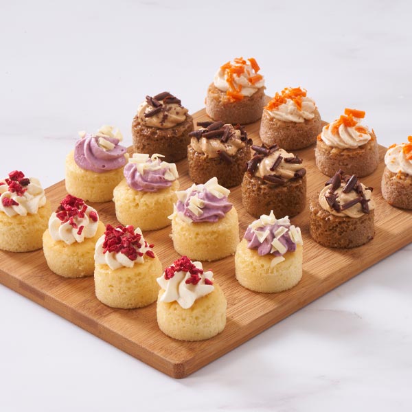Mini Cake Selection | 48 Piece | Premium Sweet Canapés
